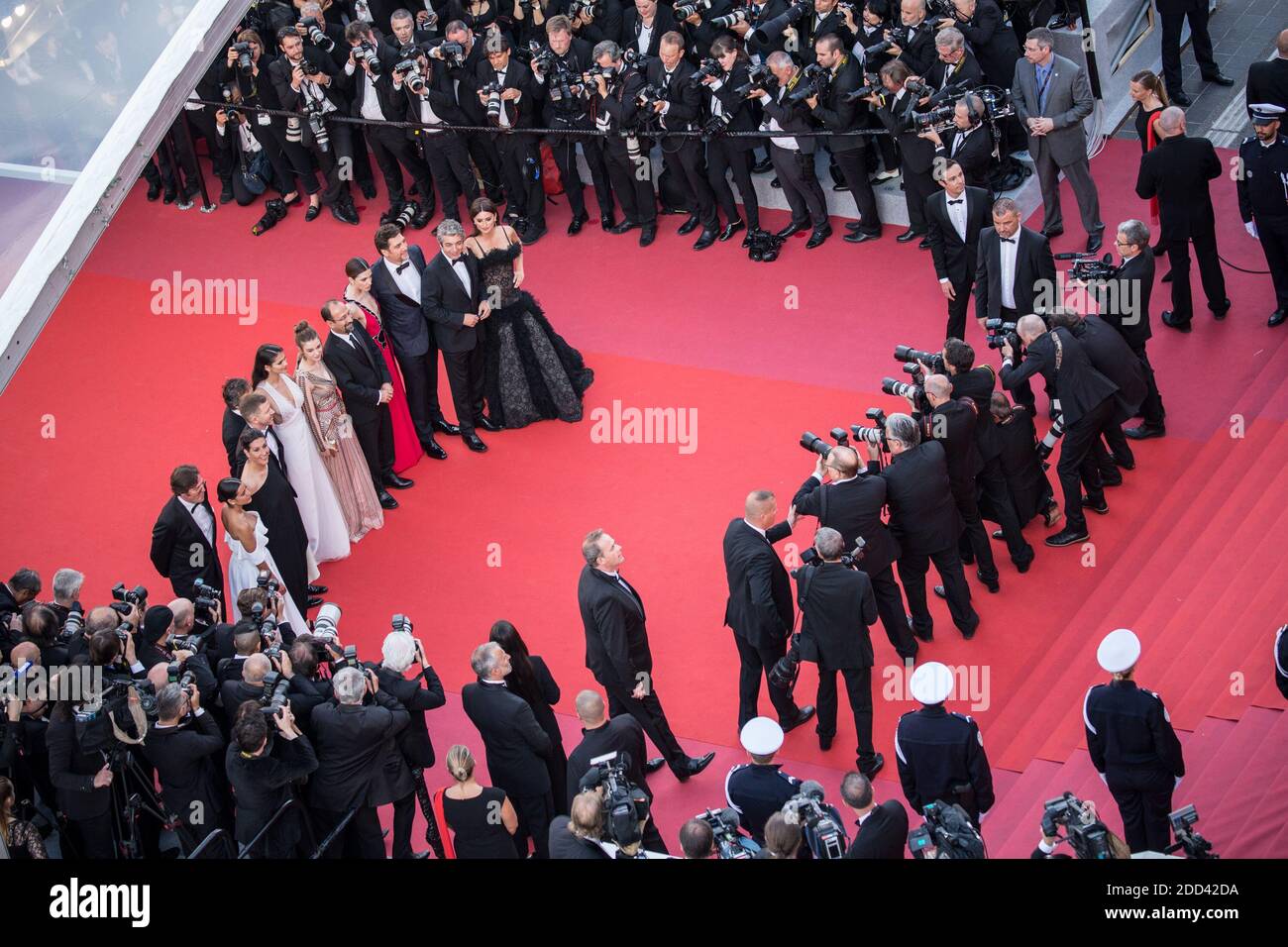 Alexandre Mallet-Guy, Eduard Fernandez, Javier Bardem, director Asghar ...