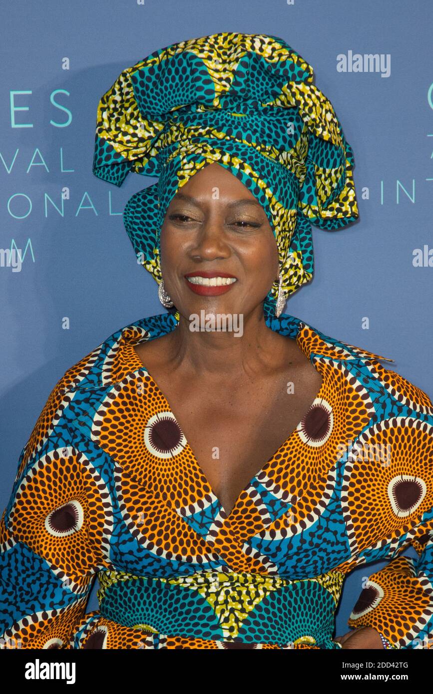 Khadja Nin attending the opening ceremony diner at l'Agora during 71st ...