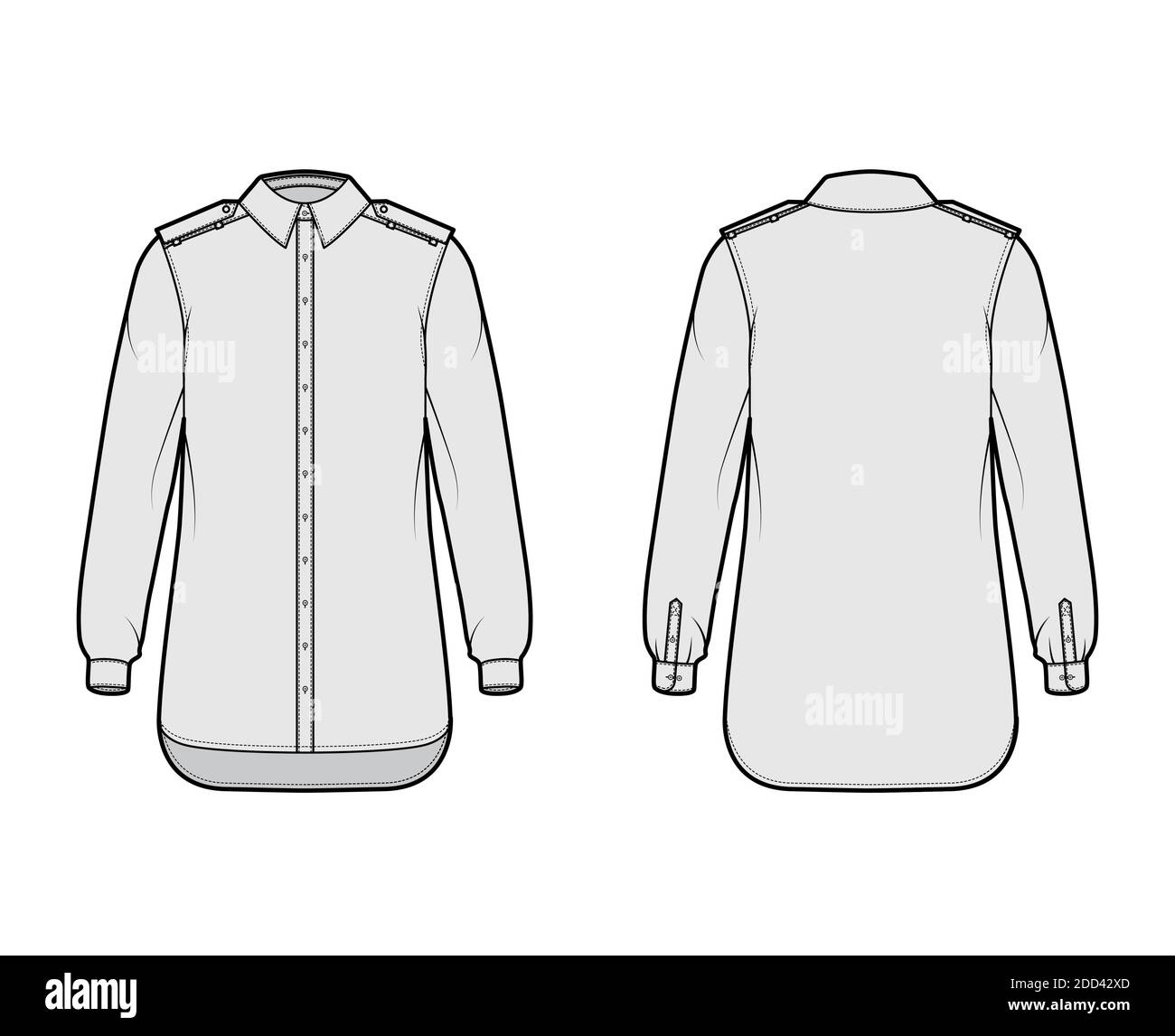 Epaulette Stock Vector Images - Alamy