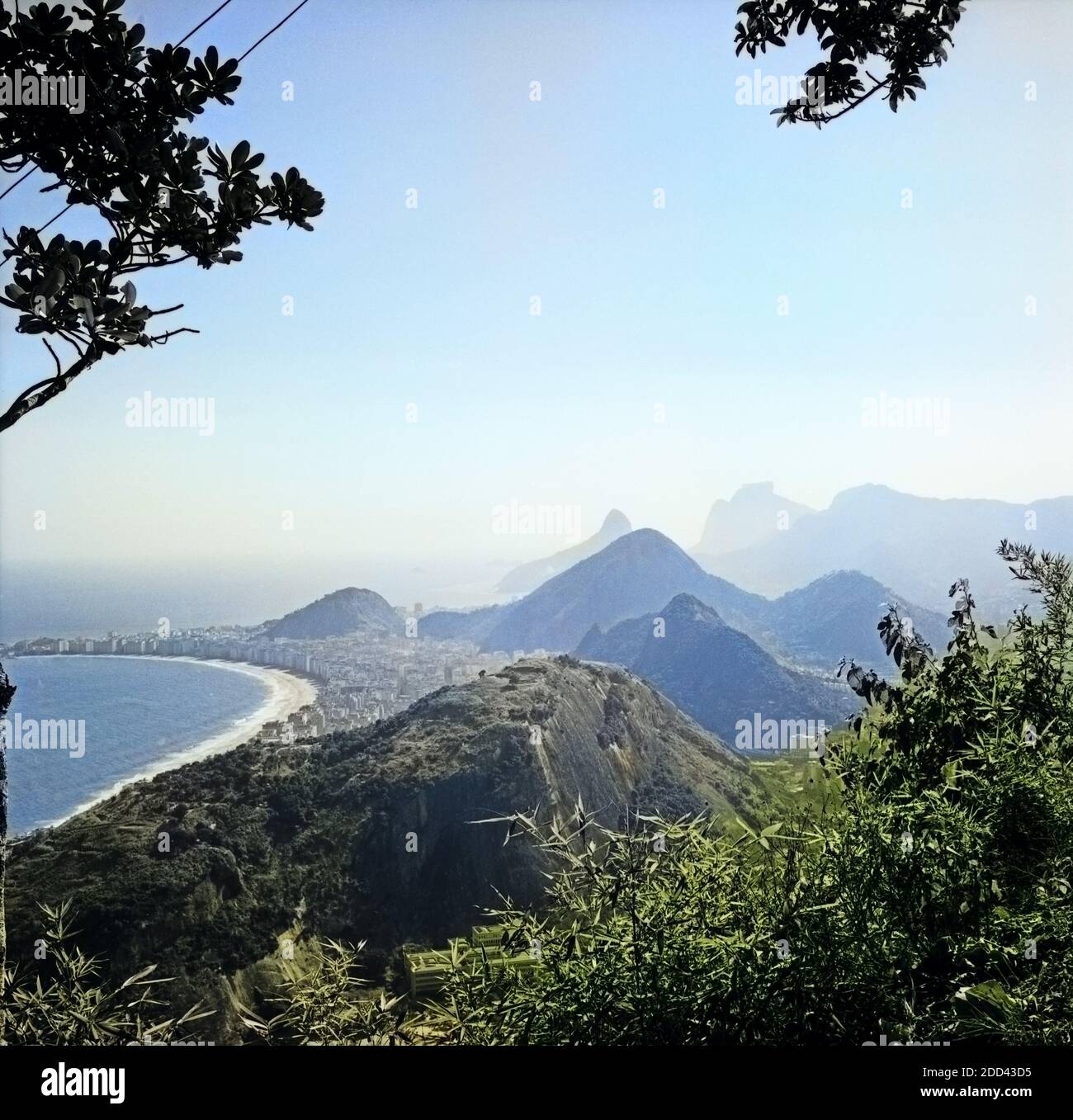 Küste bei Rio de Janairo, Brasilien 1966. Coast at Rio de Janairo ...