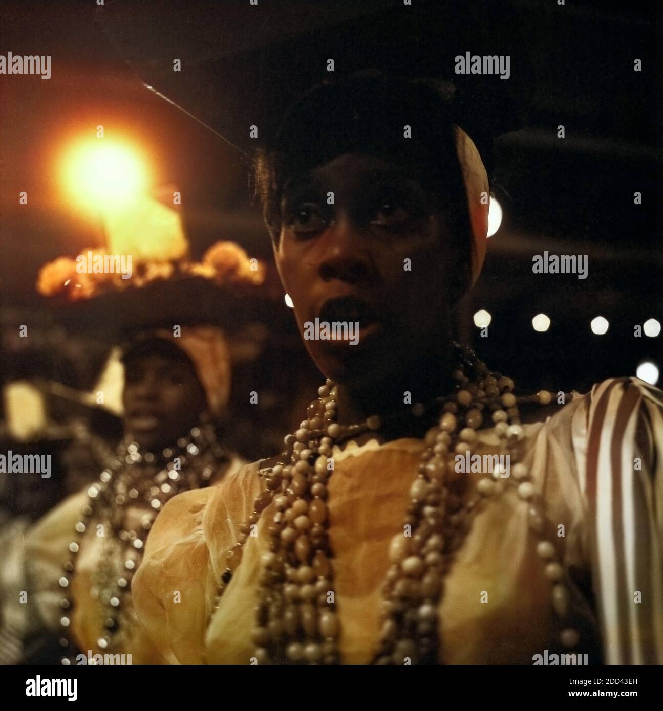 Karneval in Rio de Janairo, Brasilien 1966. Carnival in Rio de Janairo ...