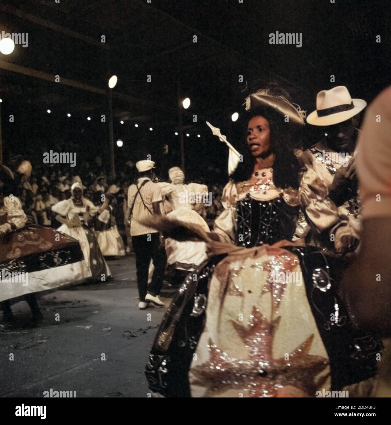 Karneval in Rio de Janairo, Brasilien 1966. Carnival in Rio de Janairo ...