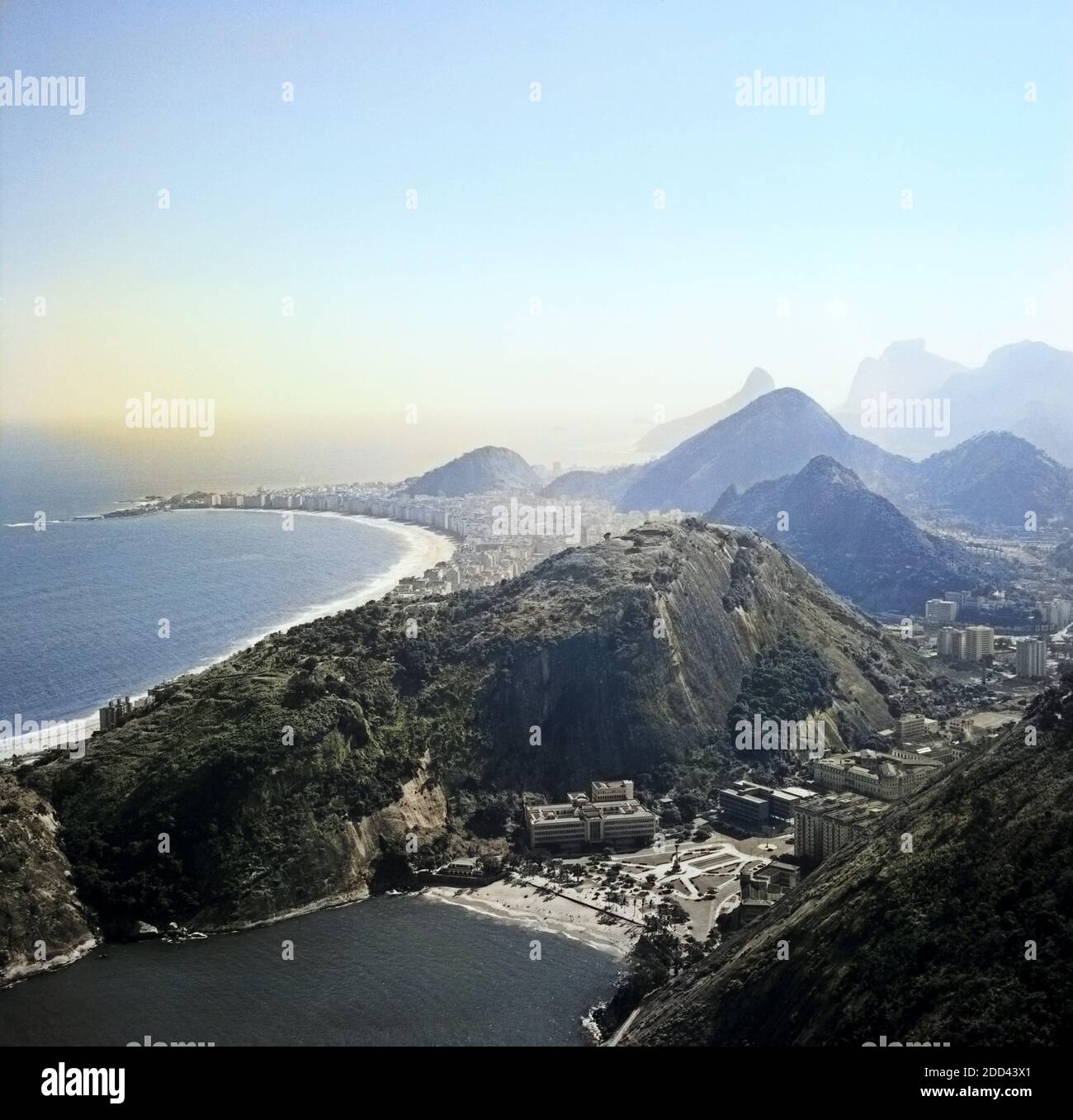 Küste bei Rio de Janairo, Brasilien 1966. Coast at Rio de Janairo ...