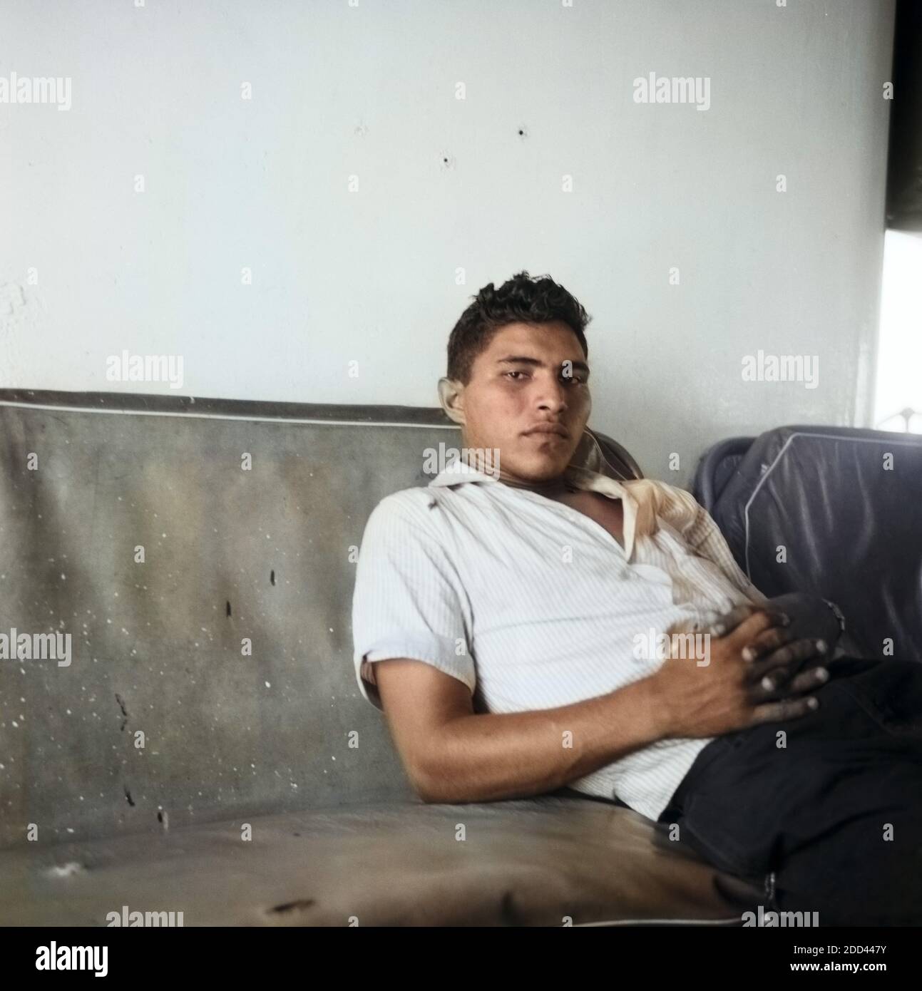 Venezolanischer junger Mann, Venezuela 1966. Venezuelan young man ...