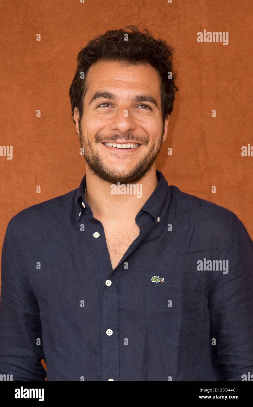 Amir Haddad at the Village during his last match during French Tennis ...