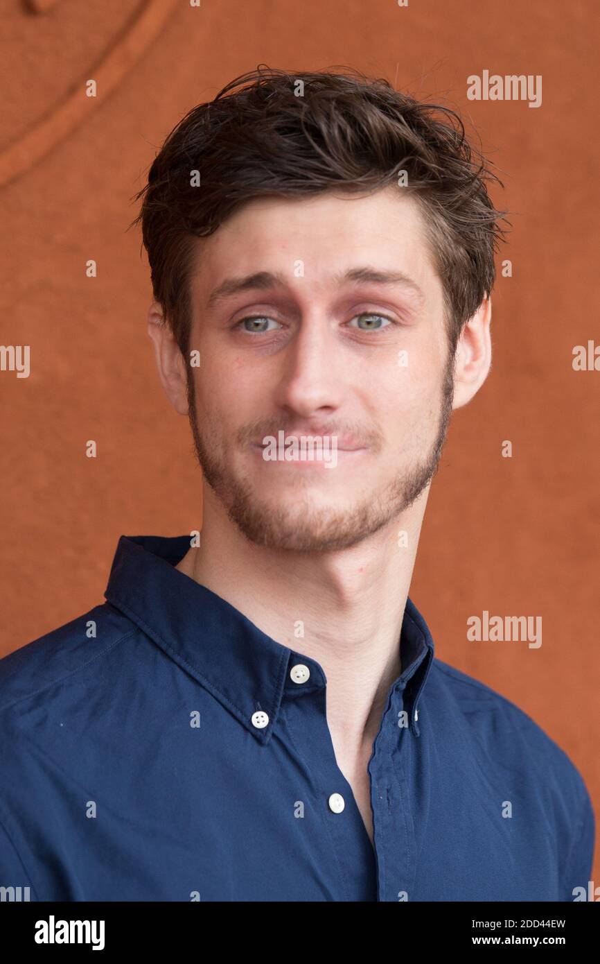 Jean-Baptiste Maunier at the Village during his last match during ...