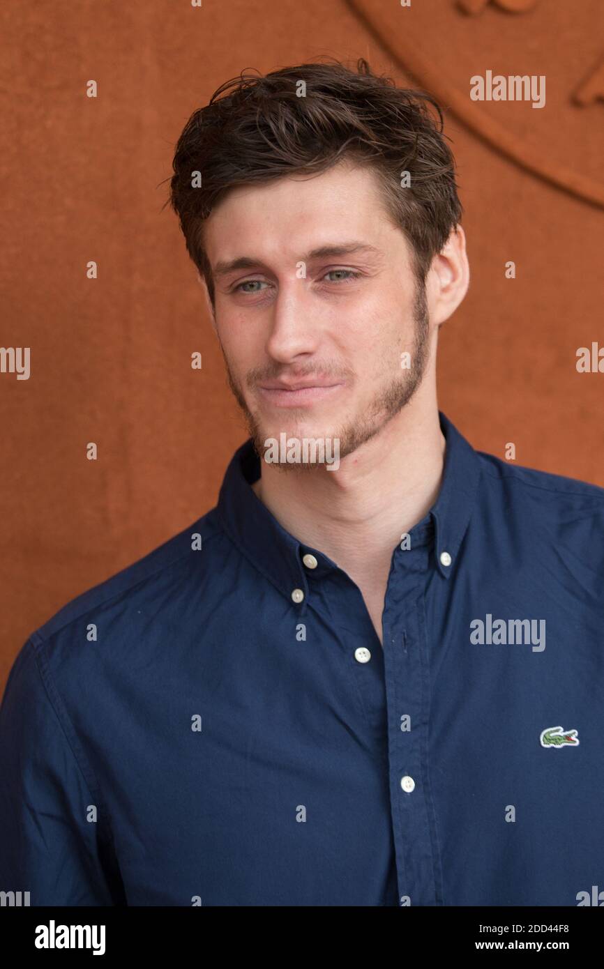 Jean-Baptiste Maunier at the Village during his last match during ...