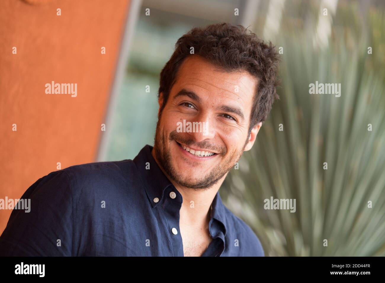 Amir Haddad at the Village during his last match during French Tennis ...