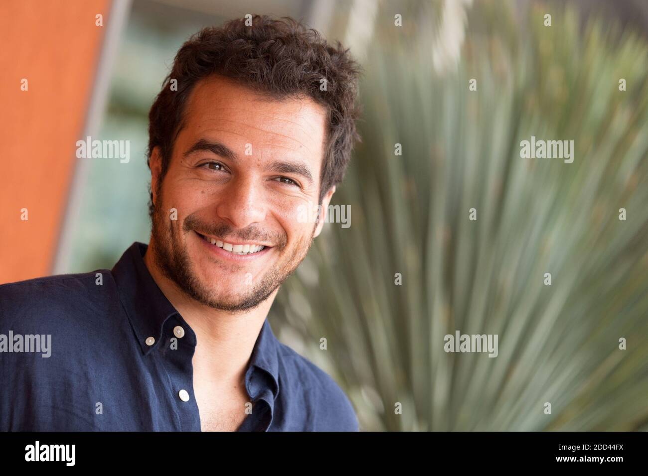 Amir Haddad at the Village during his last match during French Tennis ...