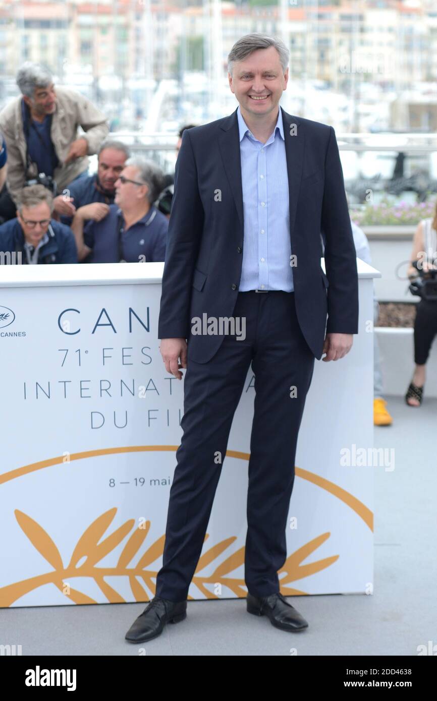 Sergey Loznitsa posing at the Donbass photocall held at the Palais des ...