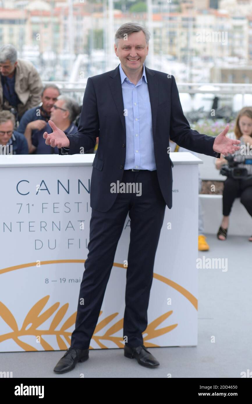 Sergey Loznitsa posing at the Donbass photocall held at the Palais des ...