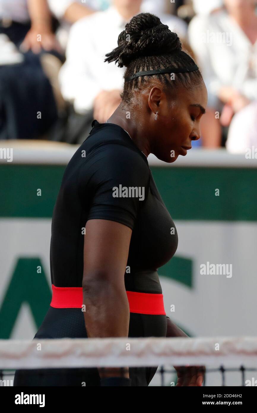 USA's Serena Williams playing in the third round of the French Tennis ...