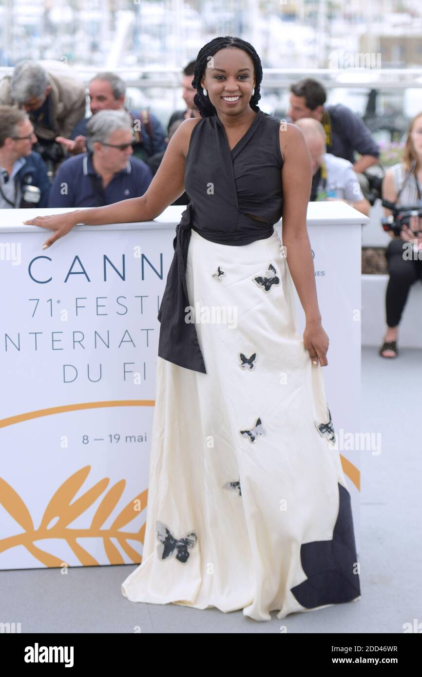 Wanuri Kahiu posing at the Rafiki photocall held at the Palais des ...