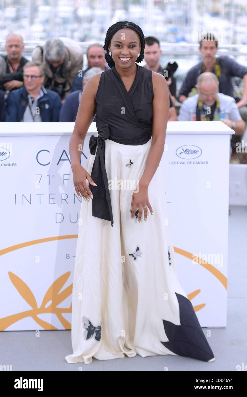 Wanuri Kahiu posing at the Rafiki photocall held at the Palais des ...