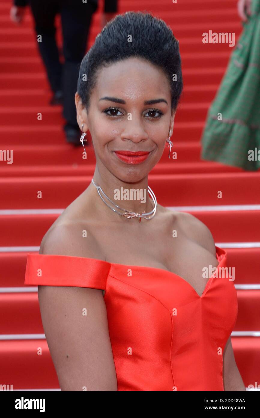 Alicia Fall attending the Yomeddine Premiere held at the Palais des ...
