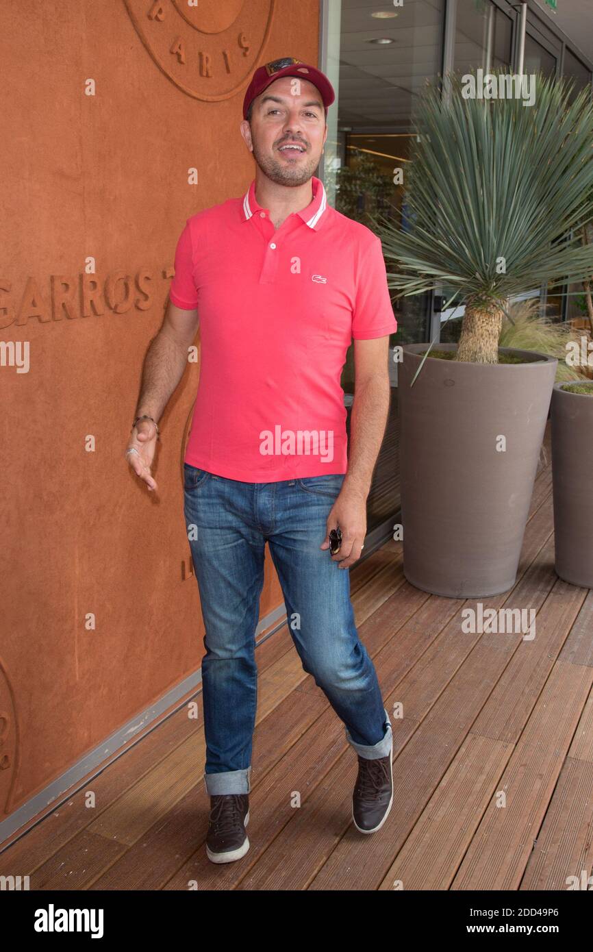 Anthony Lambert, Jarry at Village during French Tennis Open at Roland ...
