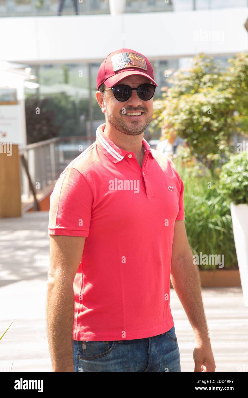 Anthony Lambert, Jarry at Village during French Tennis Open at Roland ...