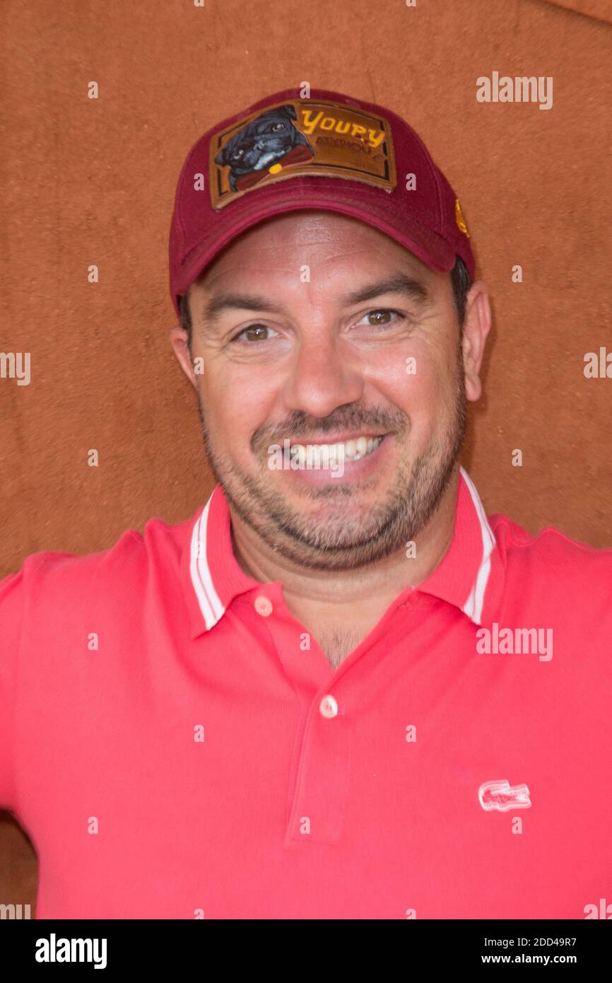 Anthony Lambert, Jarry at Village during French Tennis Open at Roland ...