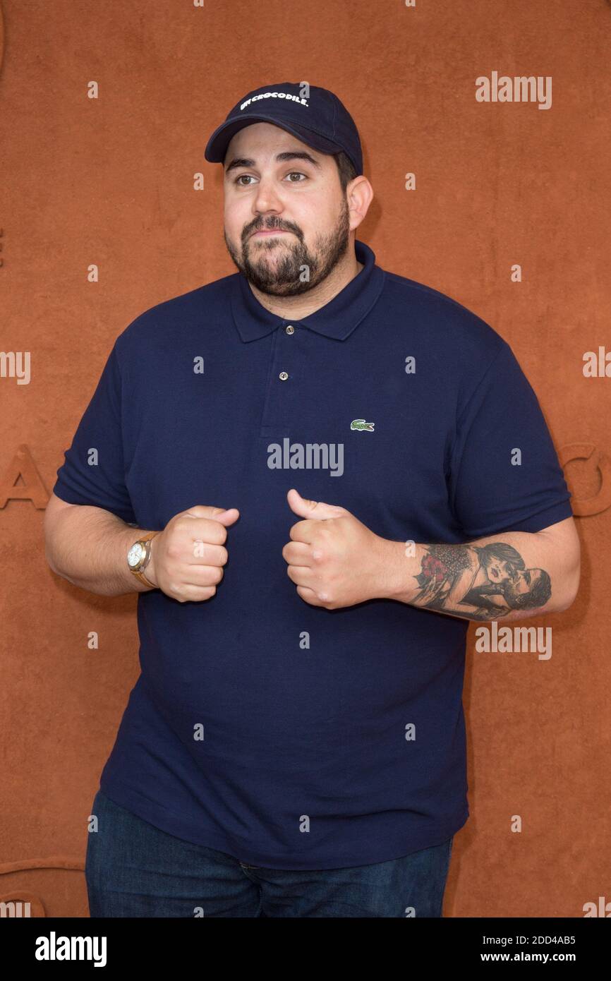 Artus, Victor Artus Solaro at Village during French Tennis Open at ...