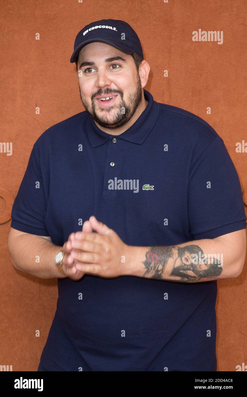 Artus, Victor Artus Solaro at Village during French Tennis Open at ...