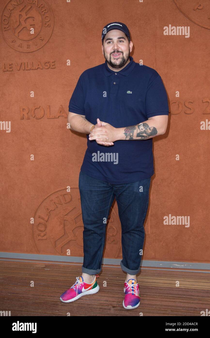 Artus, Victor Artus Solaro at Village during French Tennis Open at ...