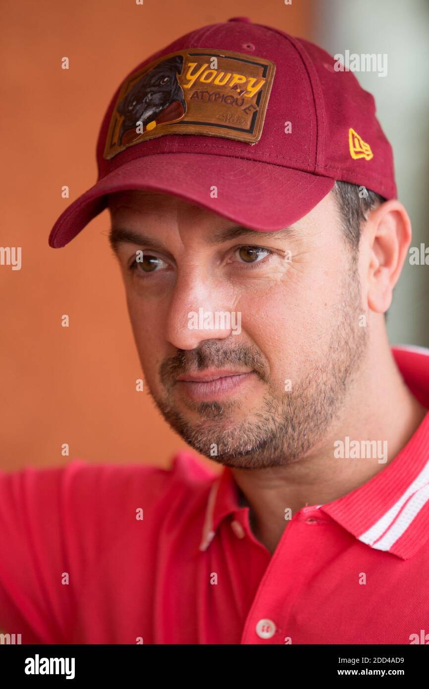 Anthony Lambert, Jarry at Village during French Tennis Open at Roland ...