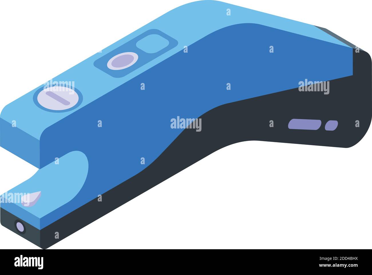 Handle taser icon. Isometric of handle taser vector icon for web design ...