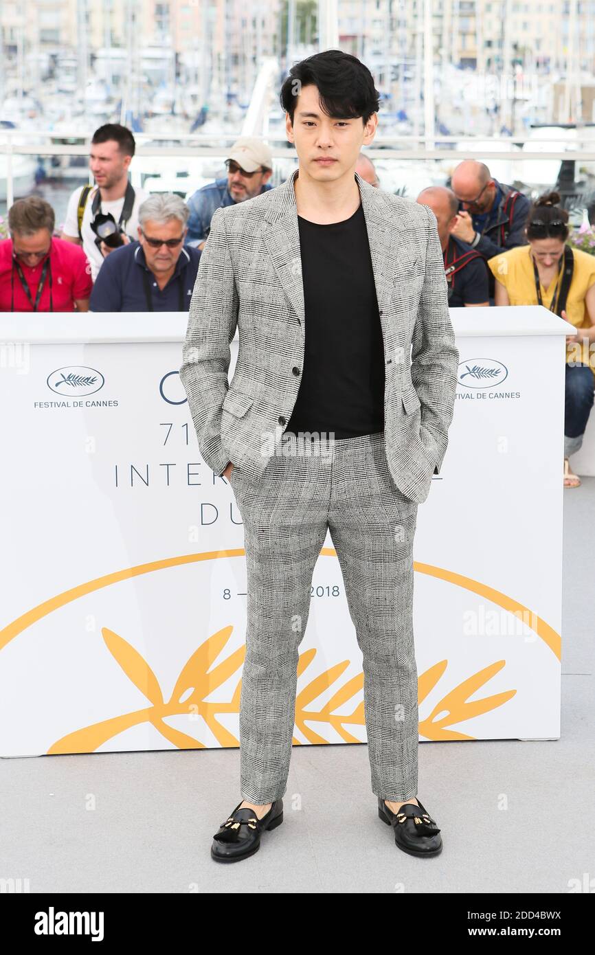actor Teo Yoo attends the photocall for 'Leto' during the 71st annual ...
