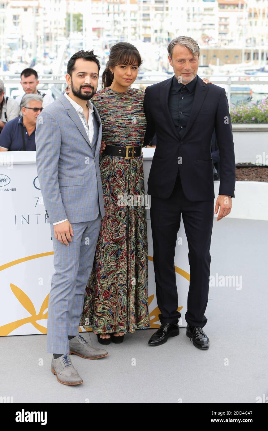 Director Joe Penna, actress Maria Thelma Smaradottir and actor Mads ...