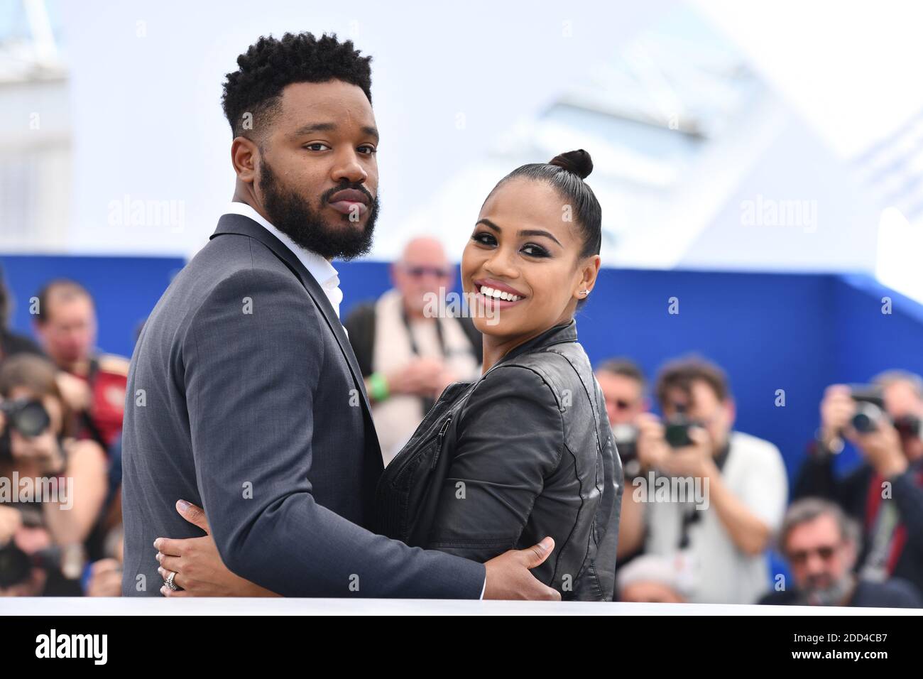 Zinzi Evans attends the Ryan Coogler photocall held at the Palais des ...
