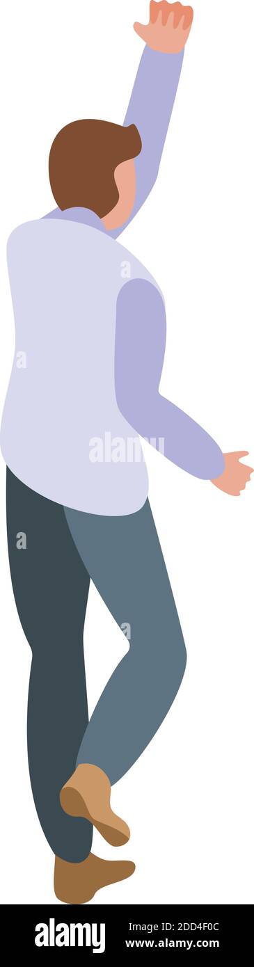 Mentor man icon. Isometric of mentor man vector icon for web design ...