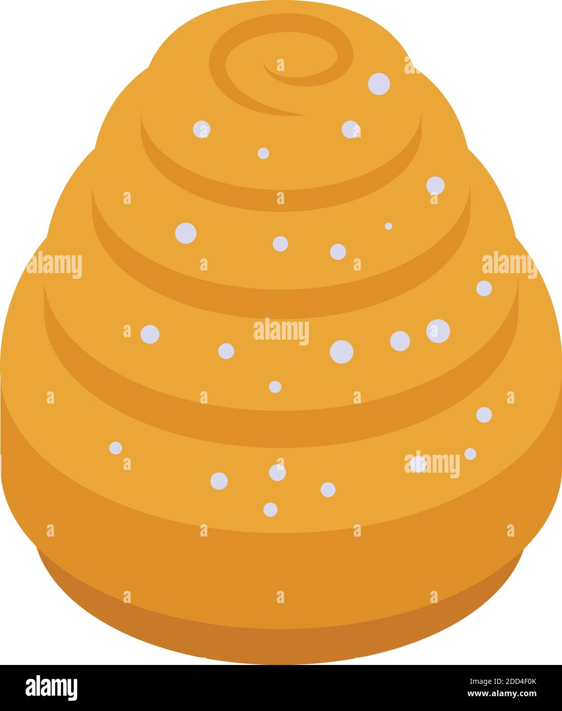 Healthy breakfast bakery icon. Isometric of healthy breakfast bakery ...