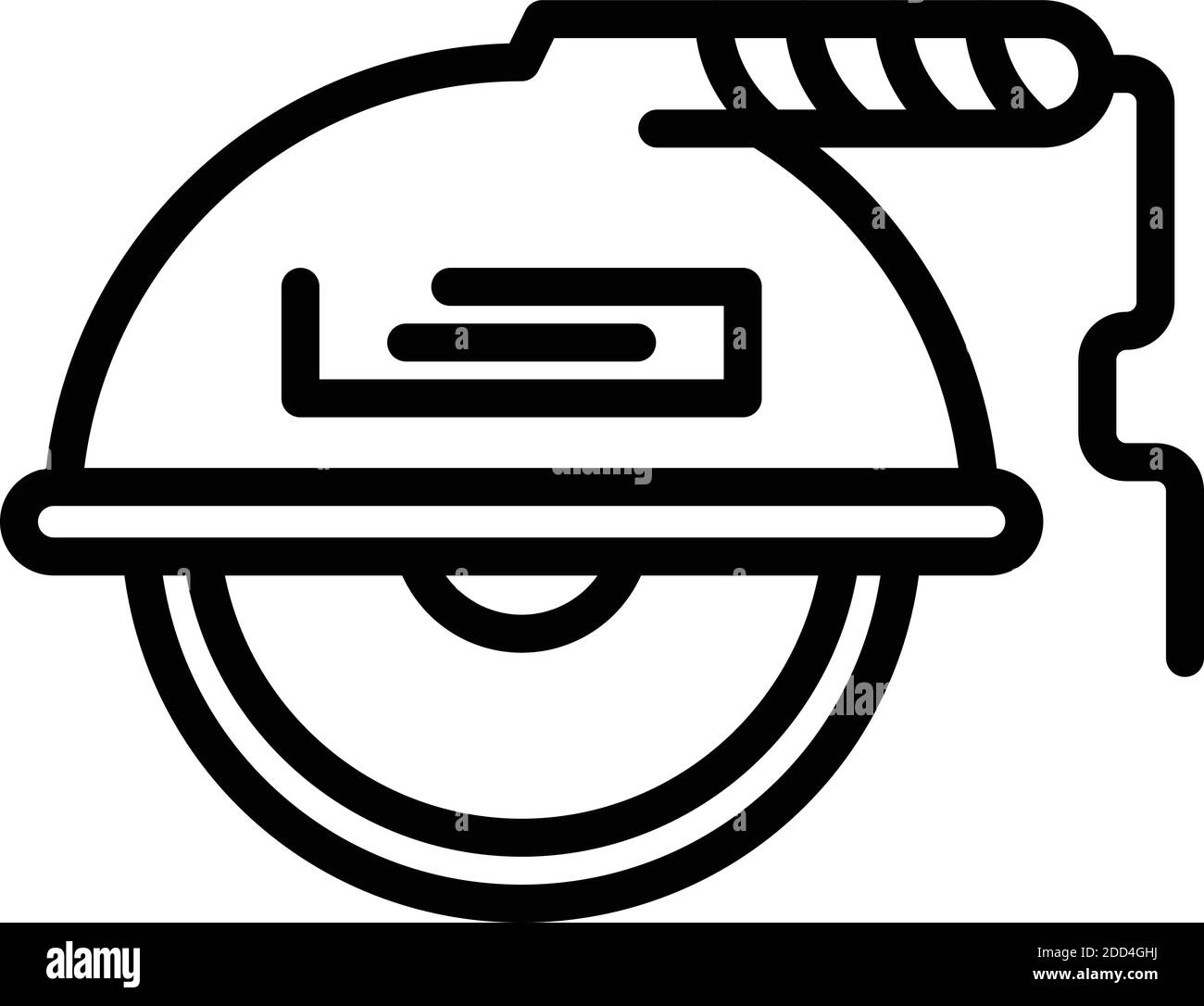 Floor grinding machine icon. Outline floor grinding machine vector icon ...