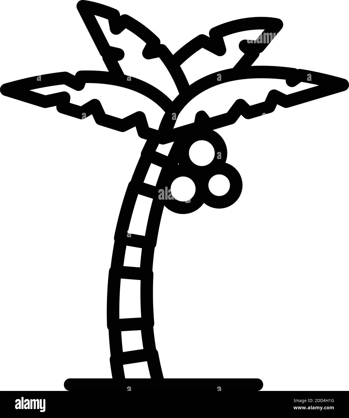 Tropical palm tree icon. Outline tropical palm tree vector icon for web ... Tropical palm tree icon. Outline tropical palm tree vector icon for web ...
