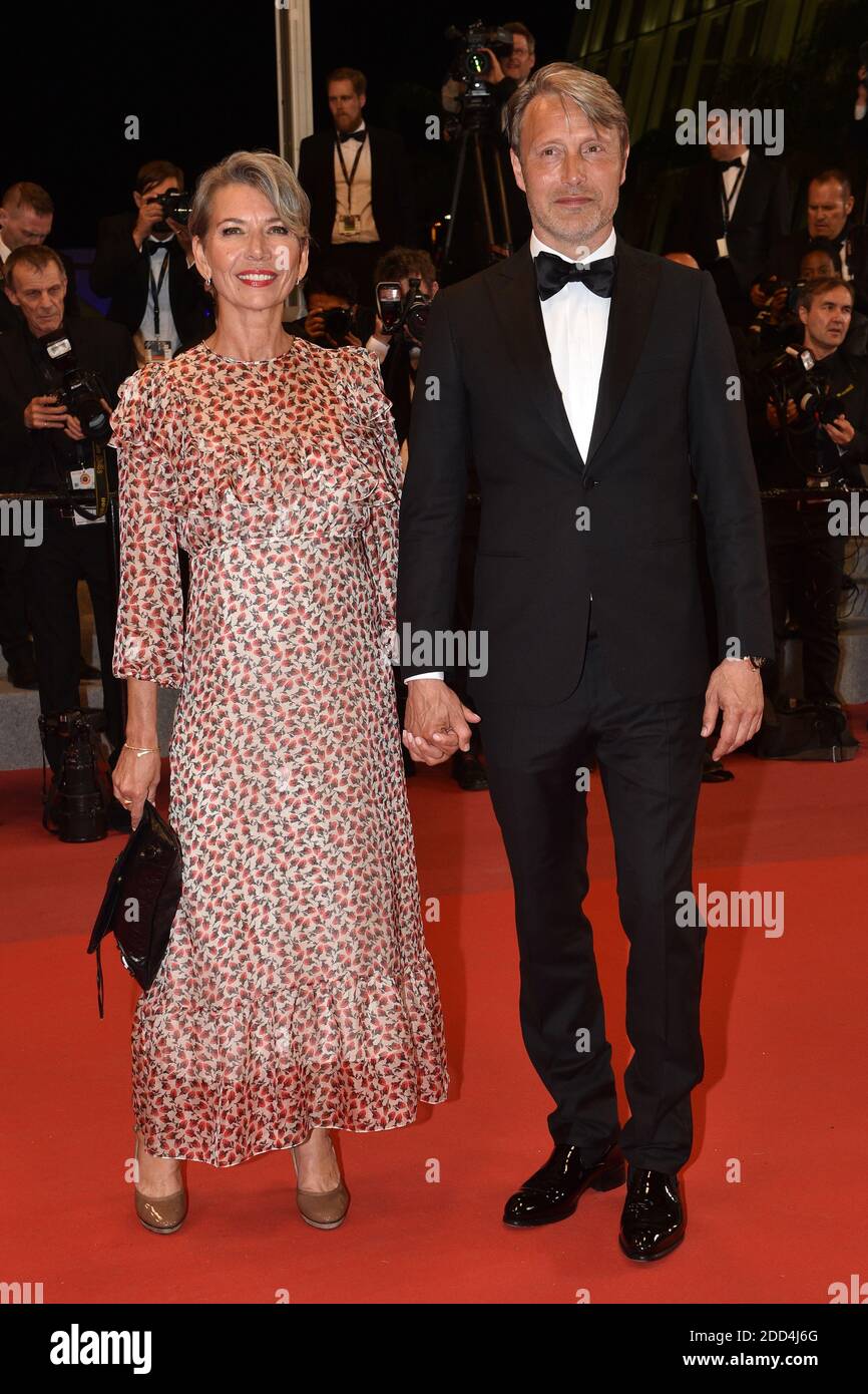 Hanne Jacobsen and Mads Mikkelsen attending the Arctic screening held ...