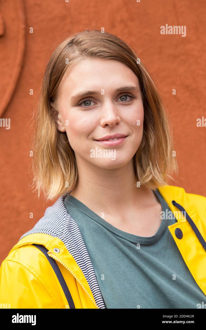 Exclusive - Gaia Weiss in stands during French Tennis Open at Roland ...