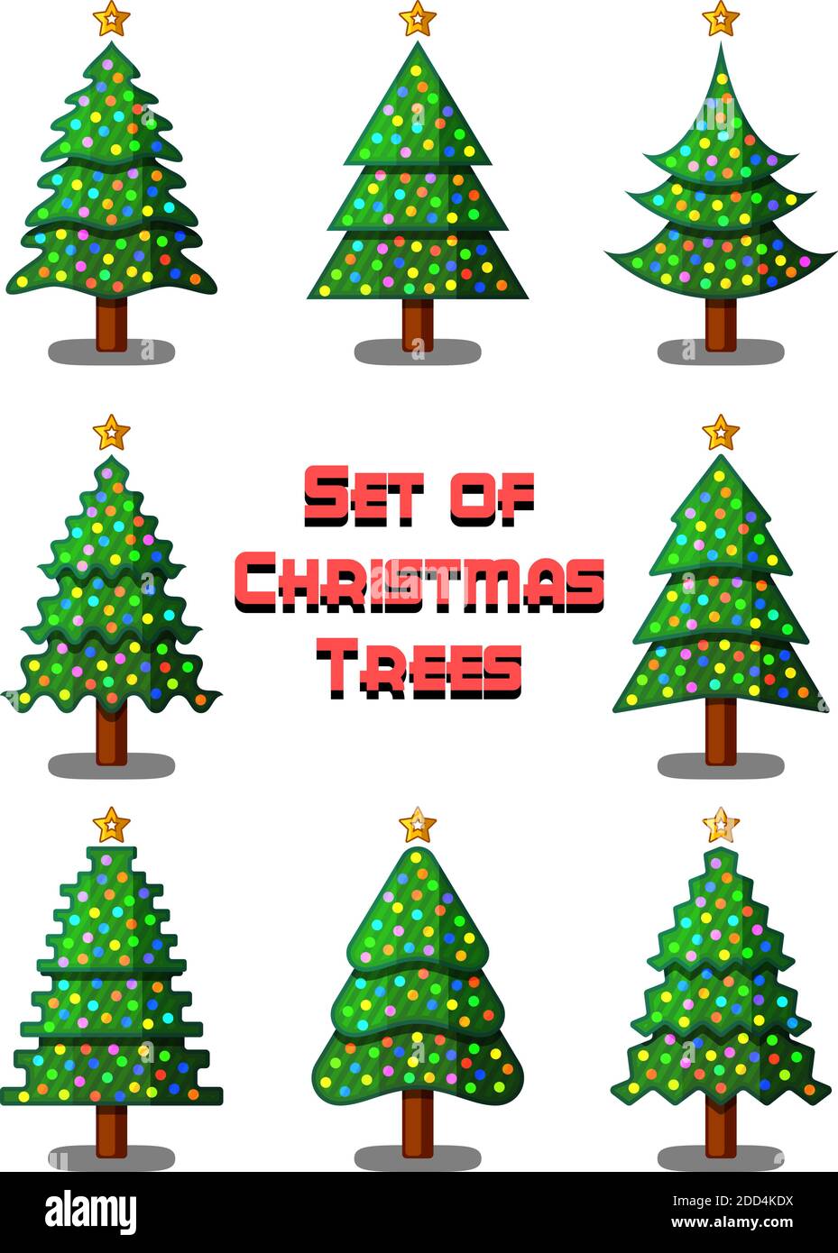 Trees mas Stock Vector Images - Alamy