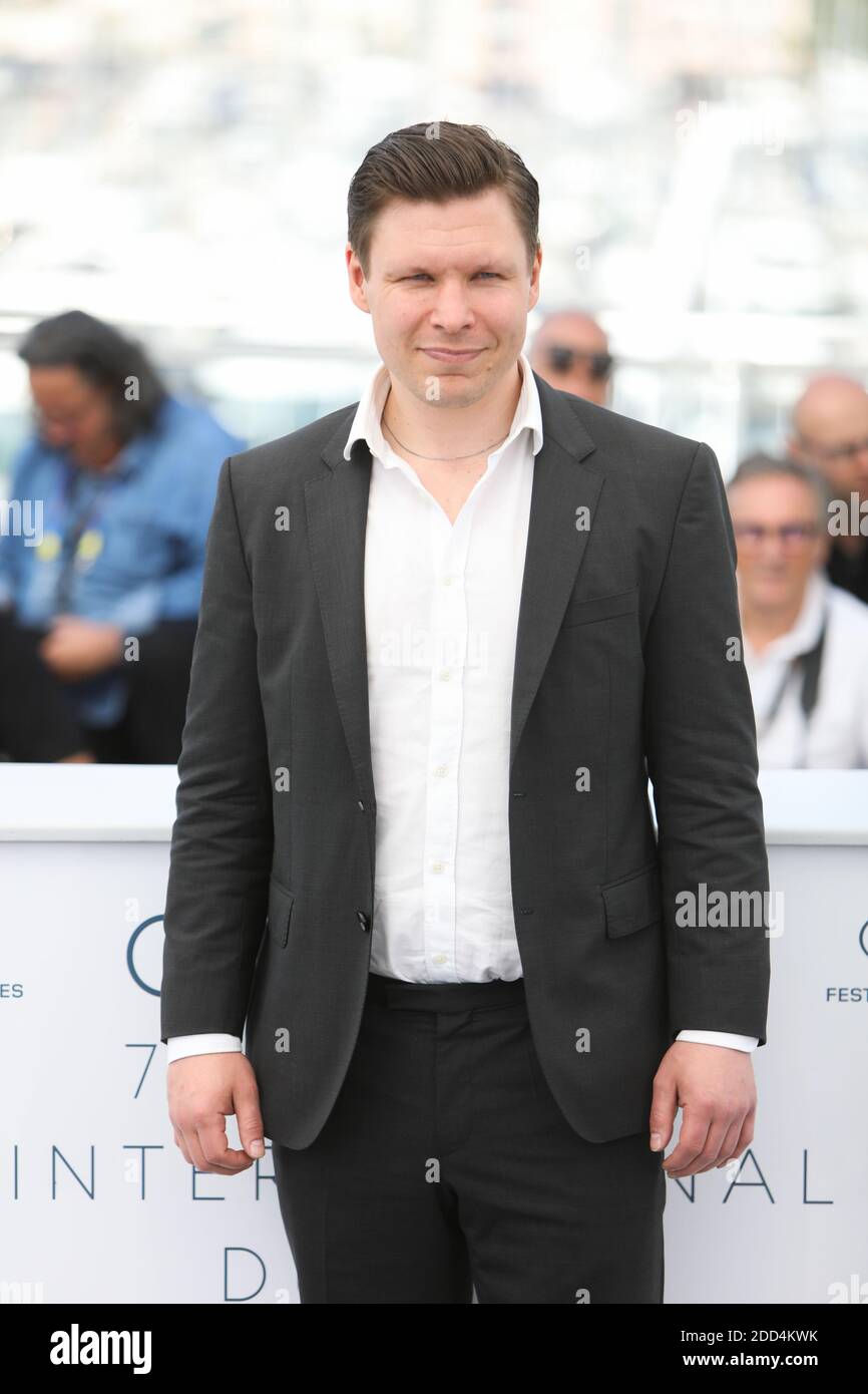 Actor Eero Milonoff attending the photocall for 'Grans' during the 71st ...