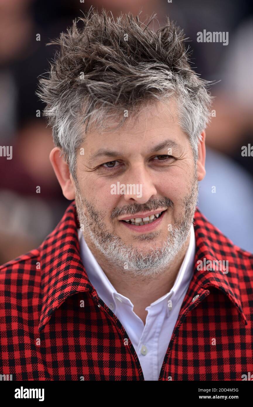 Christophe Honore posing at the Plaire, Aimer Et Courir Vite photocall ...