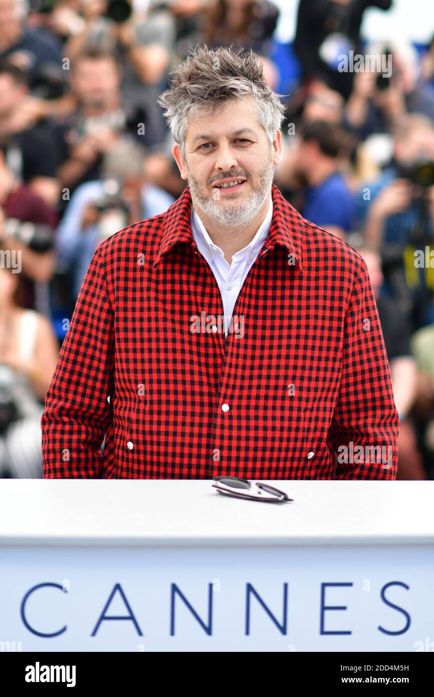 Christophe Honore posing at the Plaire, Aimer Et Courir Vite photocall ...