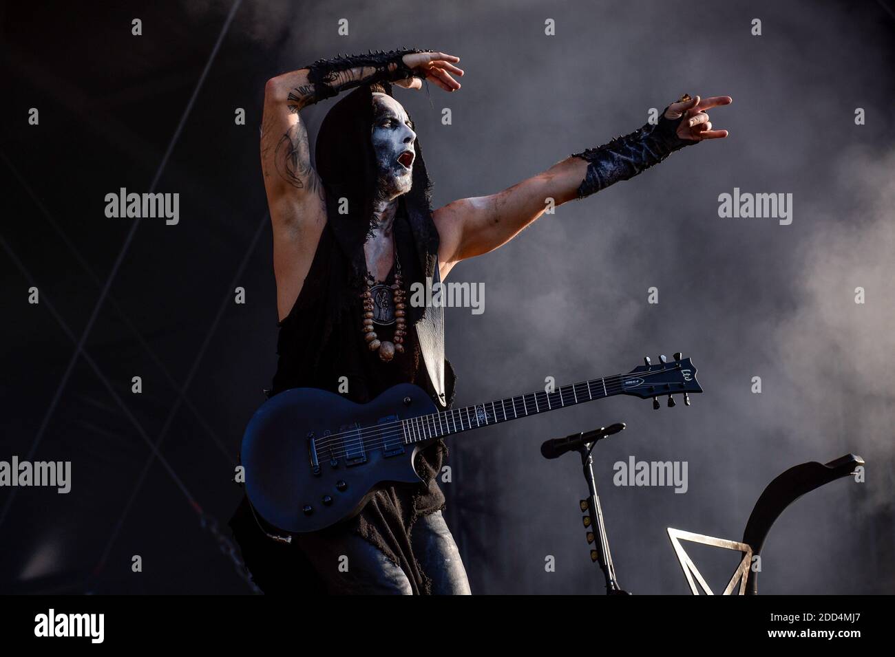 Behemoth performing live on stage during Wacken Open Air Festival in ...