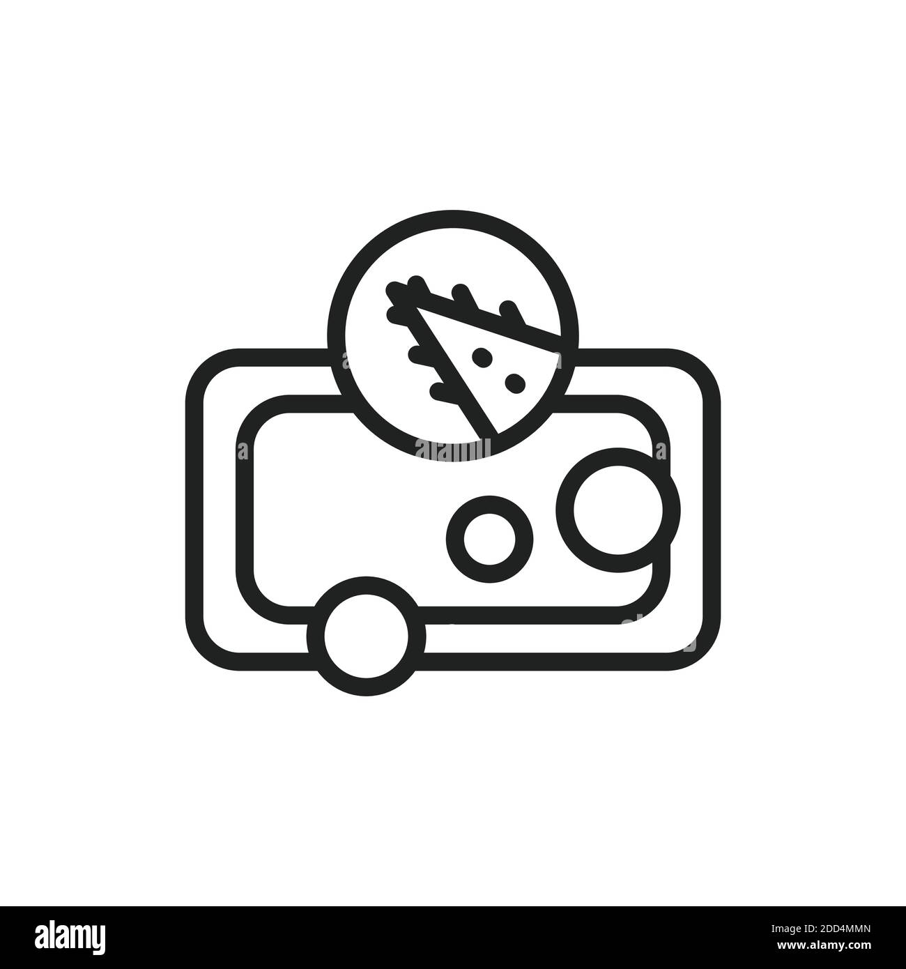 Plant aloe vera line Cut Out Stock Images & Pictures - Alamy