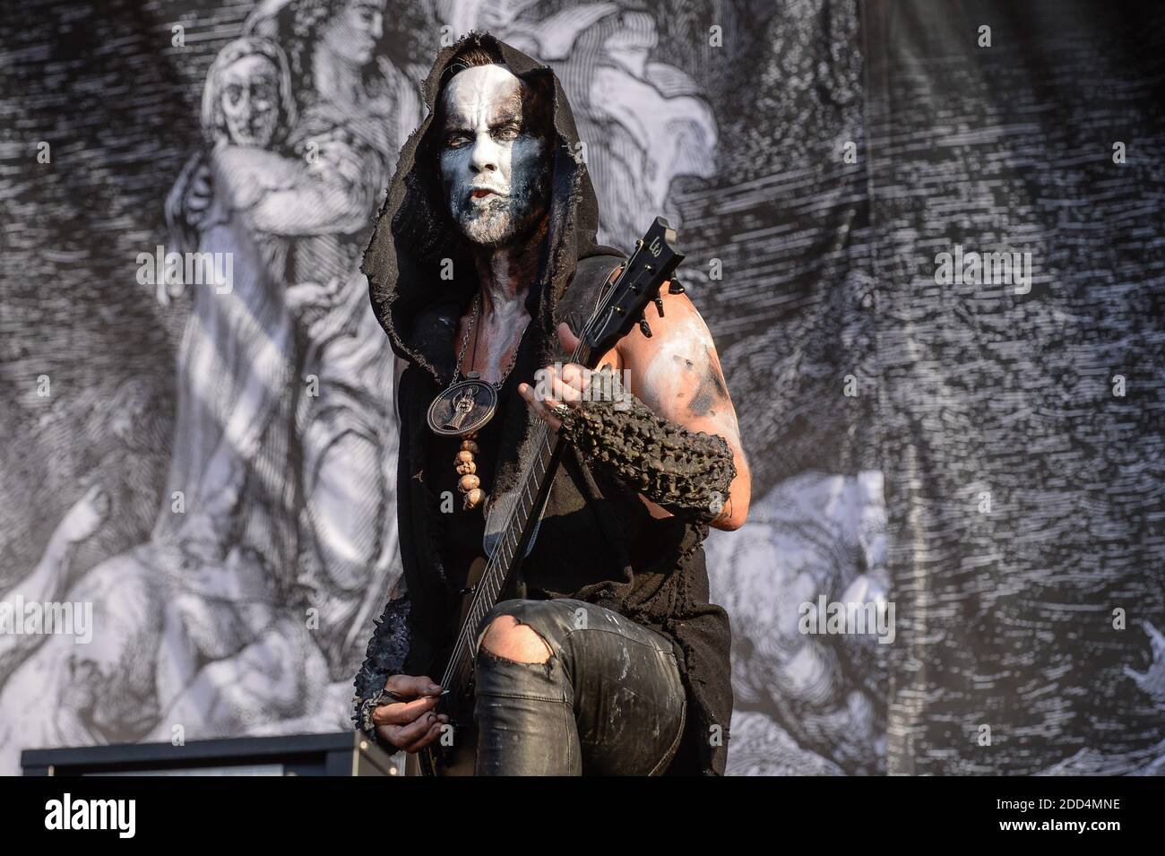 Behemoth performing live on stage during Wacken Open Air Festival in ...