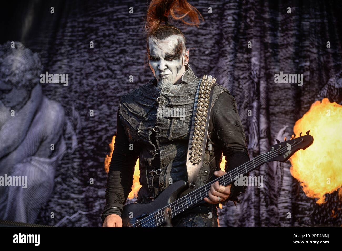 Behemoth performing live on stage during Wacken Open Air Festival in ...