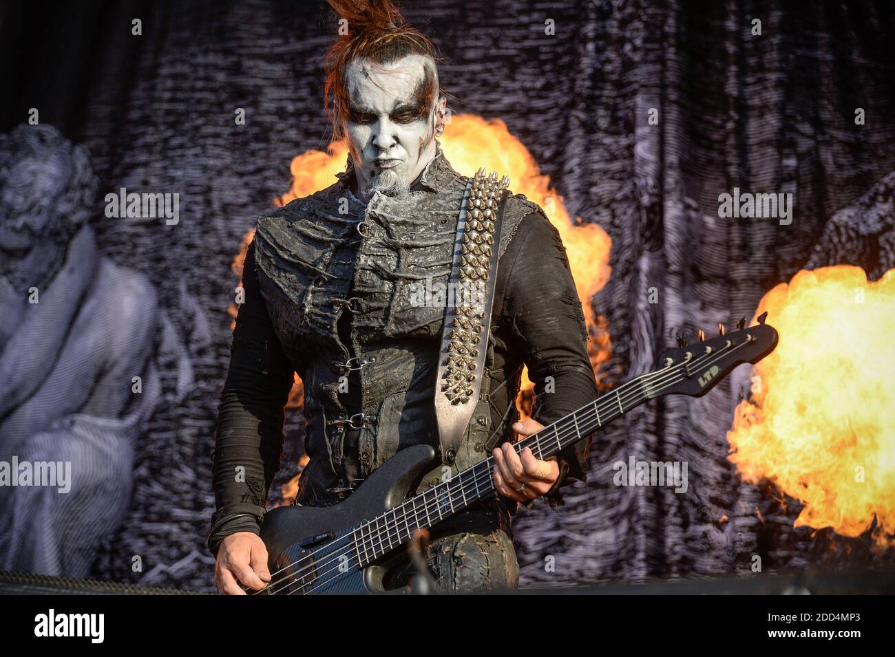 Behemoth performing live on stage during Wacken Open Air Festival in ...