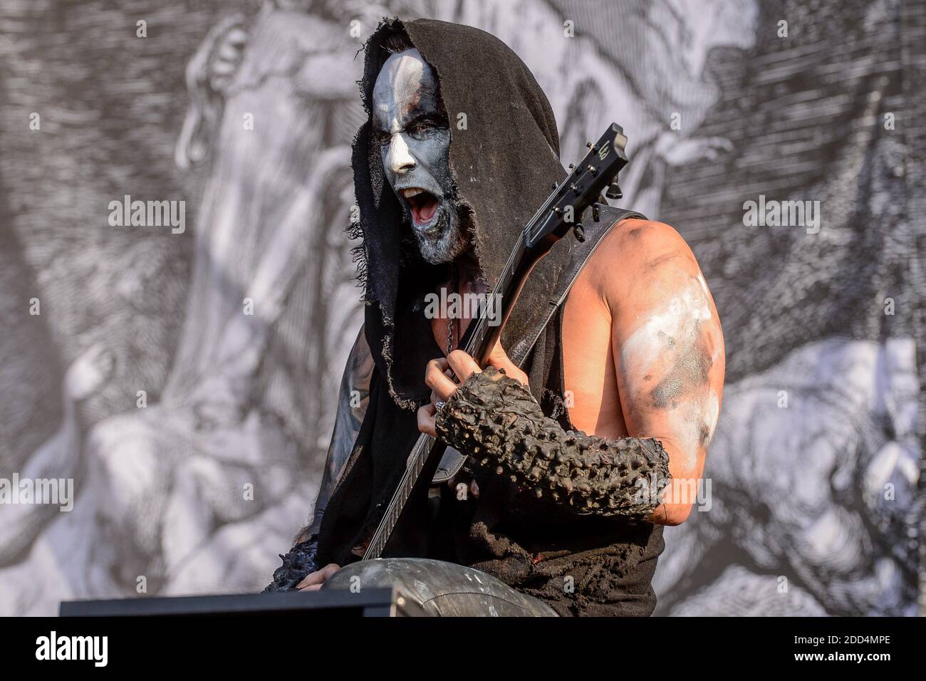 Behemoth performing live on stage during Wacken Open Air Festival in ...