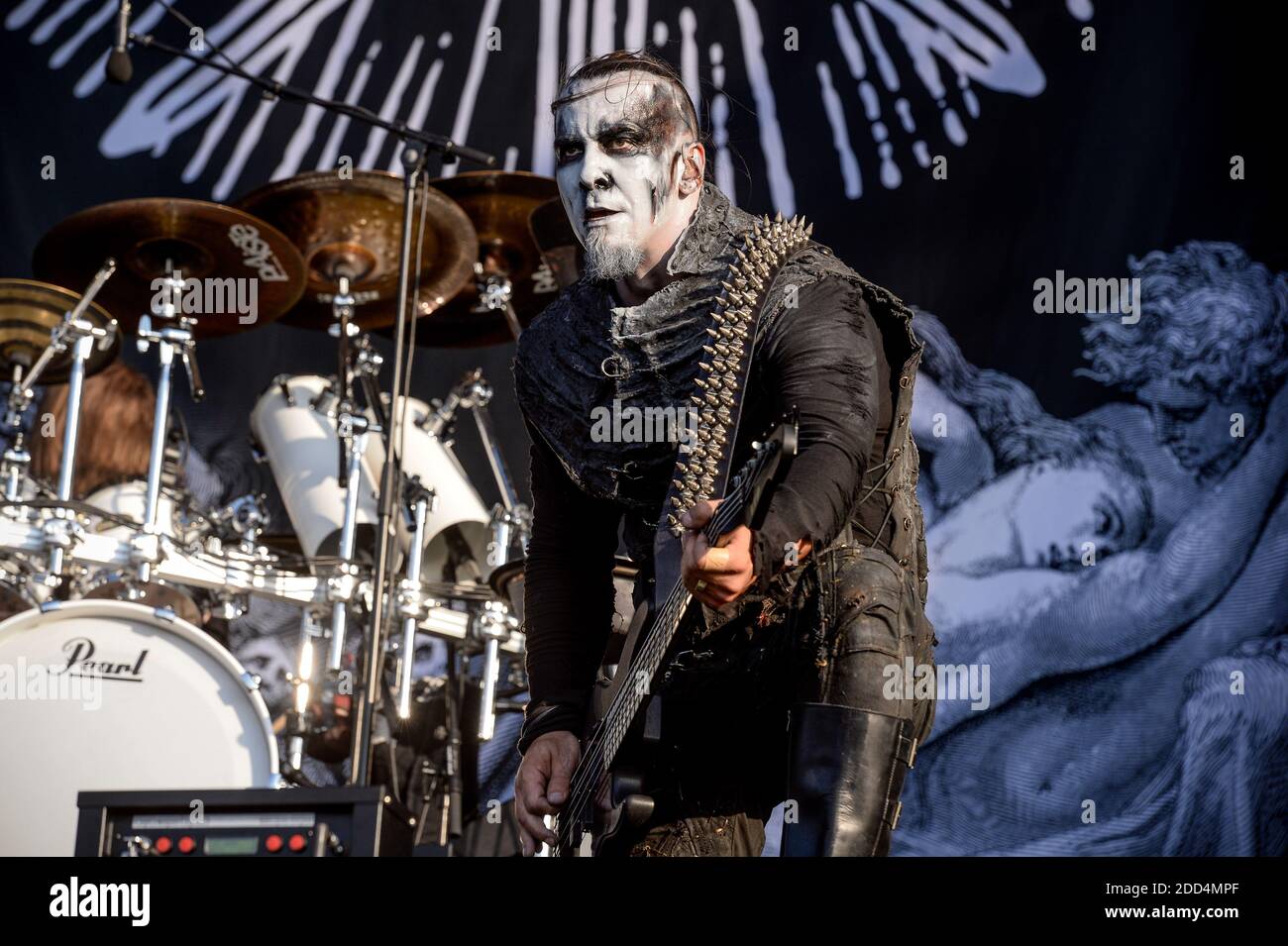 Behemoth performing live on stage during Wacken Open Air Festival in ...