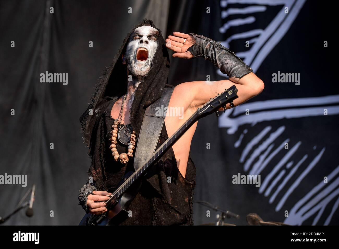 Behemoth performing live on stage during Wacken Open Air Festival in ...