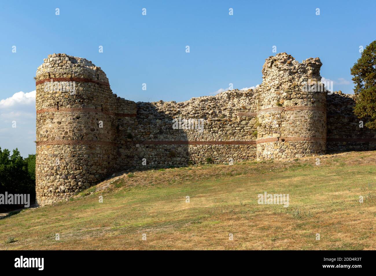 Ruins of ancient Mezek Fortress, Haskovo Region, Bulgaria Stock Photo ...