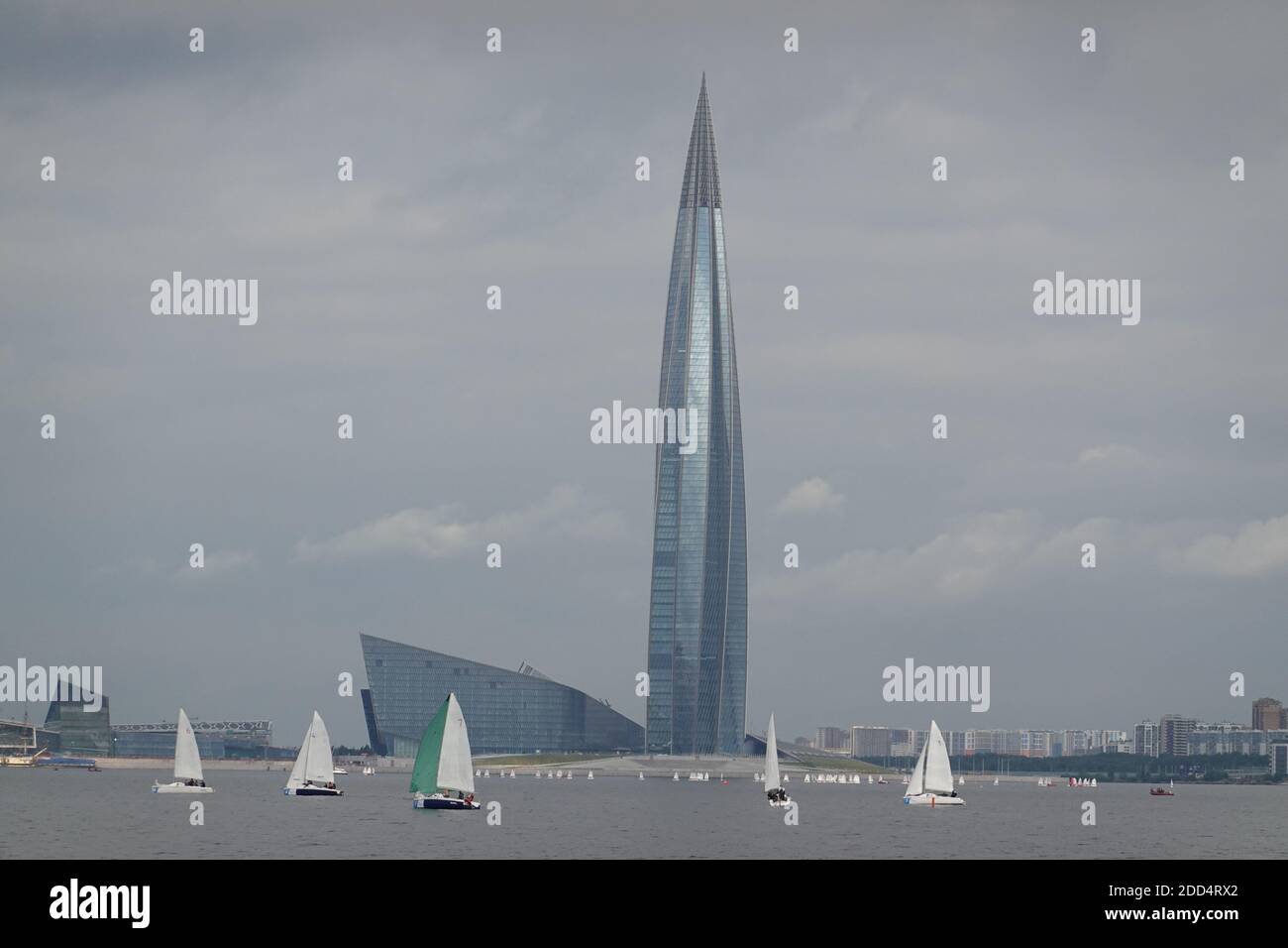 The Lakhta Center is an 87-story skyscraper built in the northwestern ...